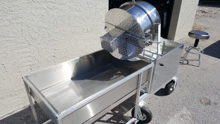 DELUXE PORTABLE 80QT. KETTLE CORN MACHINE WITH AUTO STIR AND SIFTING ...