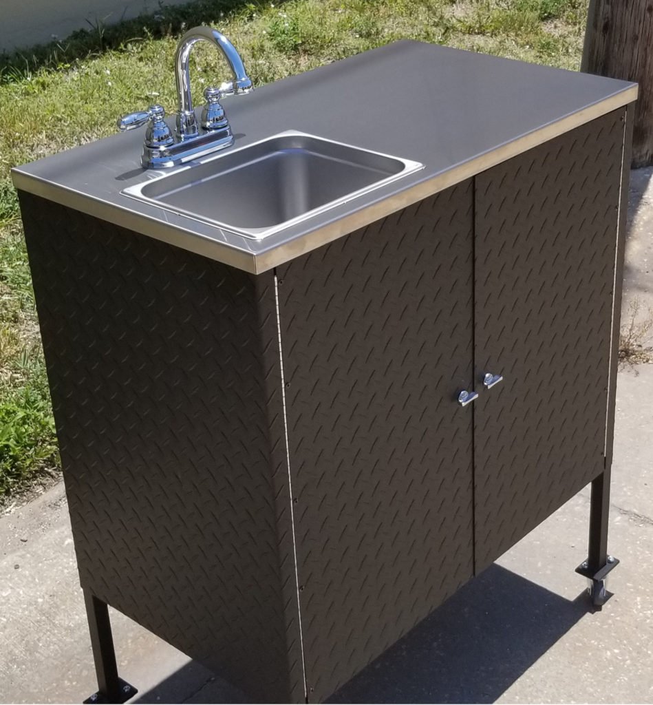 LARGE 1 COMPARTMENT SINK 110V ELECTRIC – JK Fabrication of Clearwater