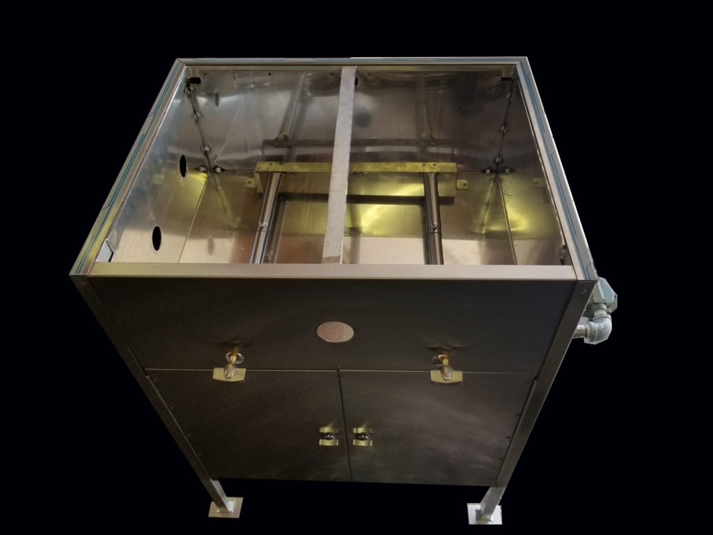 LARGE DOUBLE PORTABLE STEAM TABLE – STAINLESS STEEL CABINET – JK ...